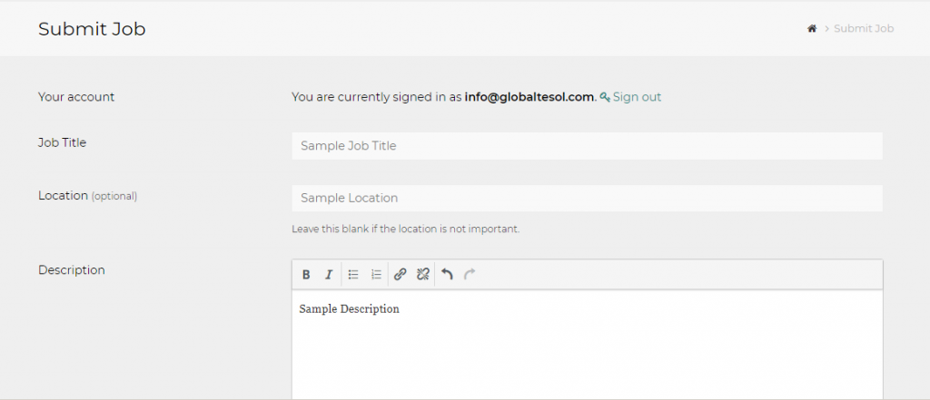 submit_job - Global TESOL College