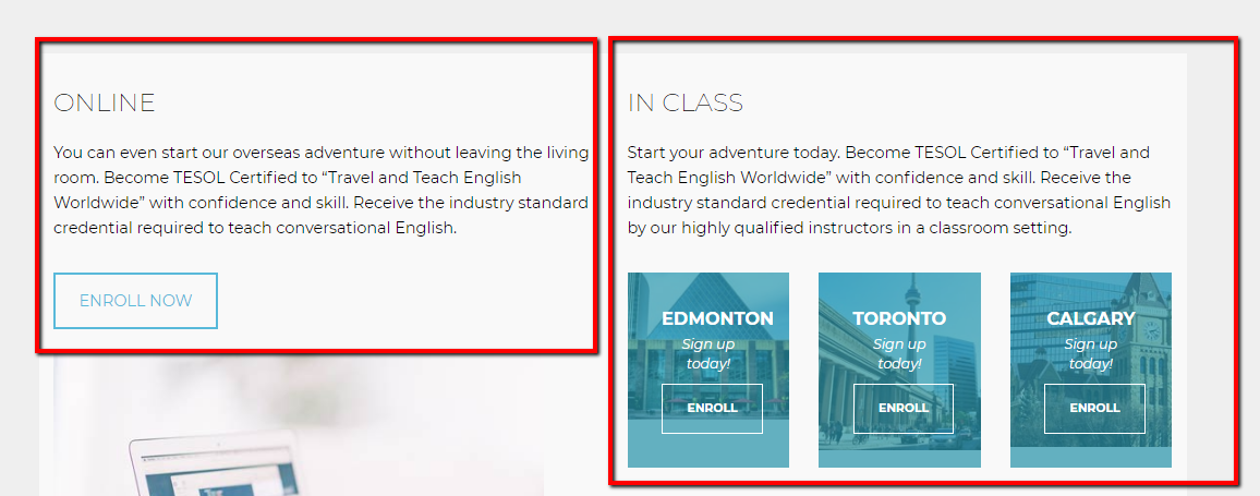 Enrolling in an In-Class Tutorial - Global TESOL College
