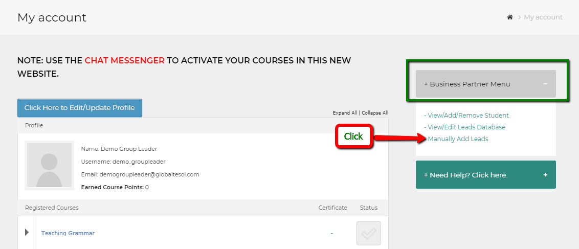 manually-add-leads - Global TESOL College manually-add-leads - Global TESOL College